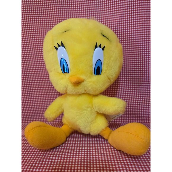 Warner Bros. | Toys | Vintage Looney Tunes Tweety Bird Plush Toy Soft ...